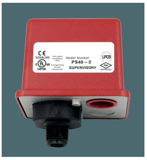 Supervisory Switches: Valve Tamper Switch, Water Level Switch, Air ...